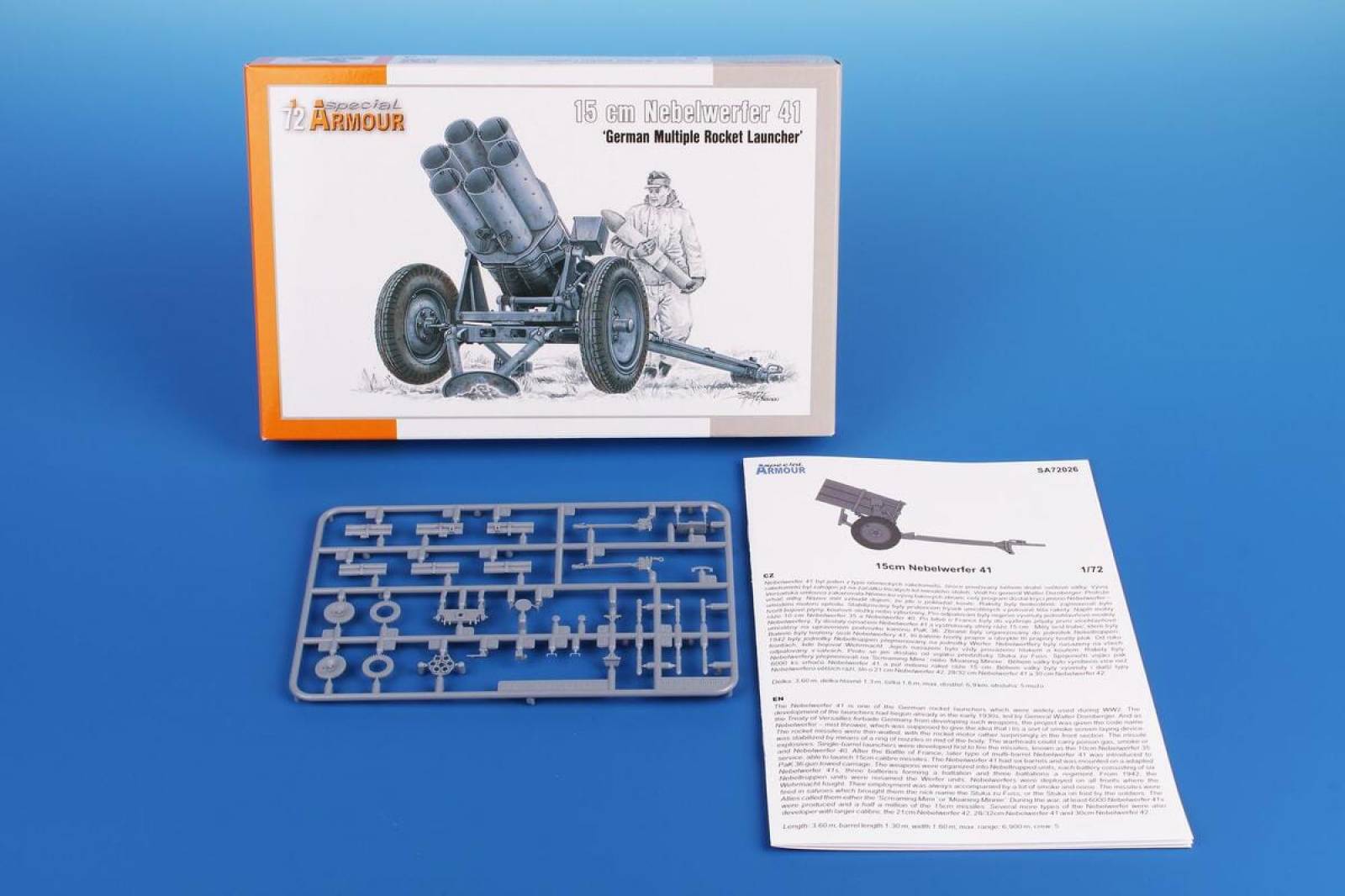 Special Hobby MPMSA72026 15 cm Nebelwerfer 41 German Multiple Rocket ...