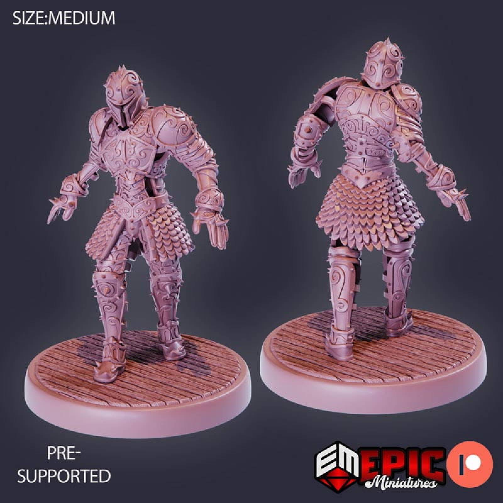EPIC Miniatures EPIC0191 Animated Armor - 2 Variations