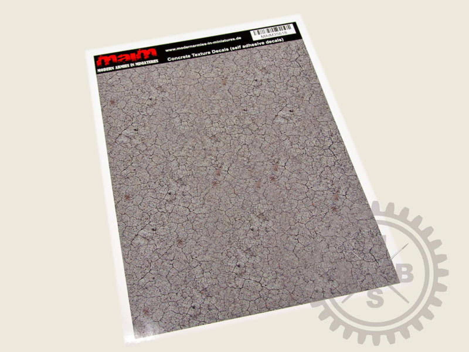 Modern Armies in Miniatures MAIM35618 Concrete Texture Decals - self ...