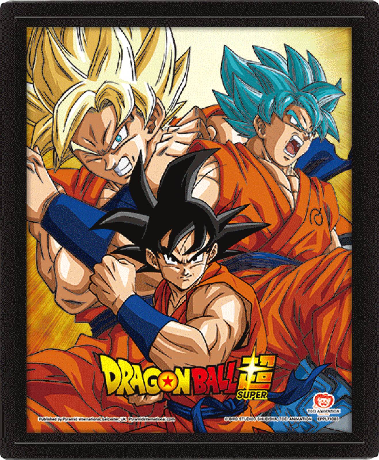 Cosmic Group 81699 DRAGON BALL - FRIENDS-RIVALS - POSTER 3D