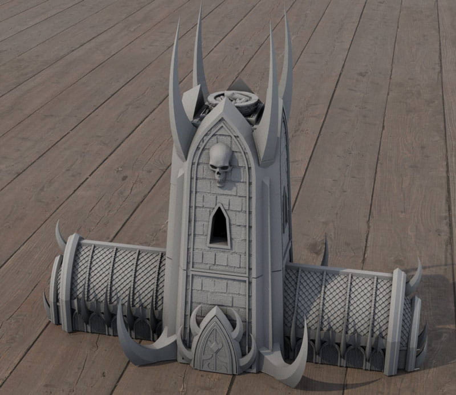 Black Magic Pixels BMP0002 Dark Elf Tower