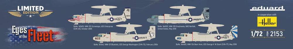 Eduard Model Kits ED02153 Eyes of the Fleet E-2C Hawkeye - Limited ...