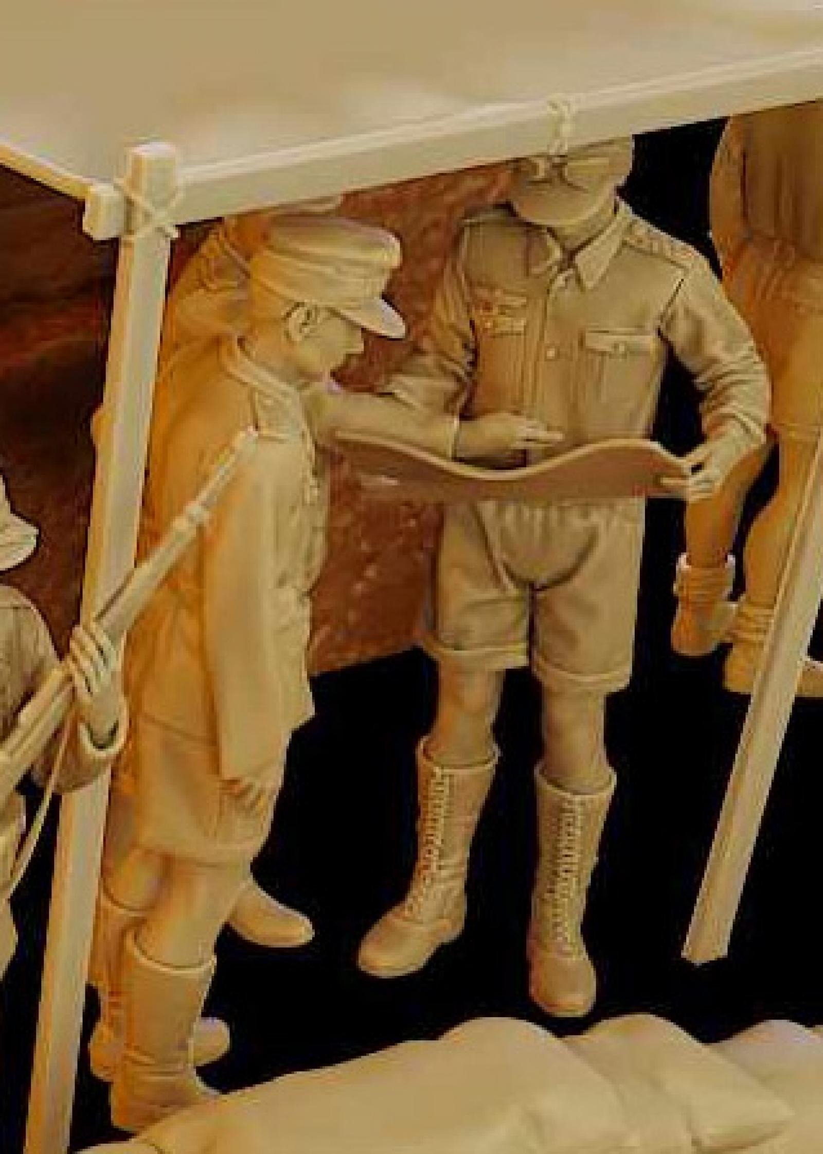 Feldmarshal and Officers Afrika Korps