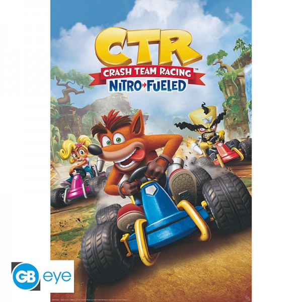 ABYstyle GBYDCO222 CRASH TEAM RACING - Poster Maxi 91.51 - Cover