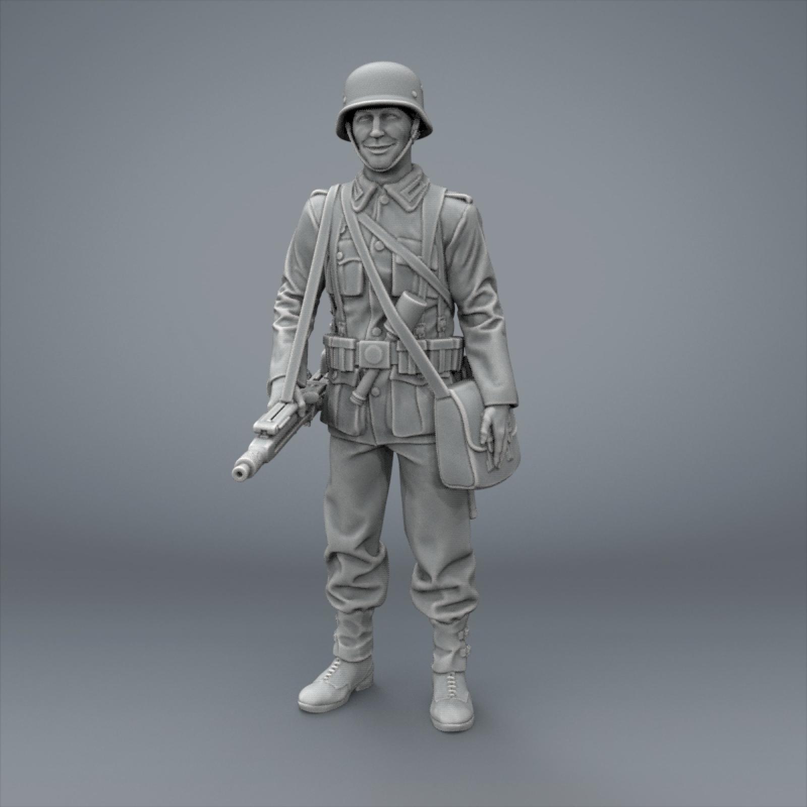 Artejaol Studios AJS0038 German MG42 Gunner WWII stand