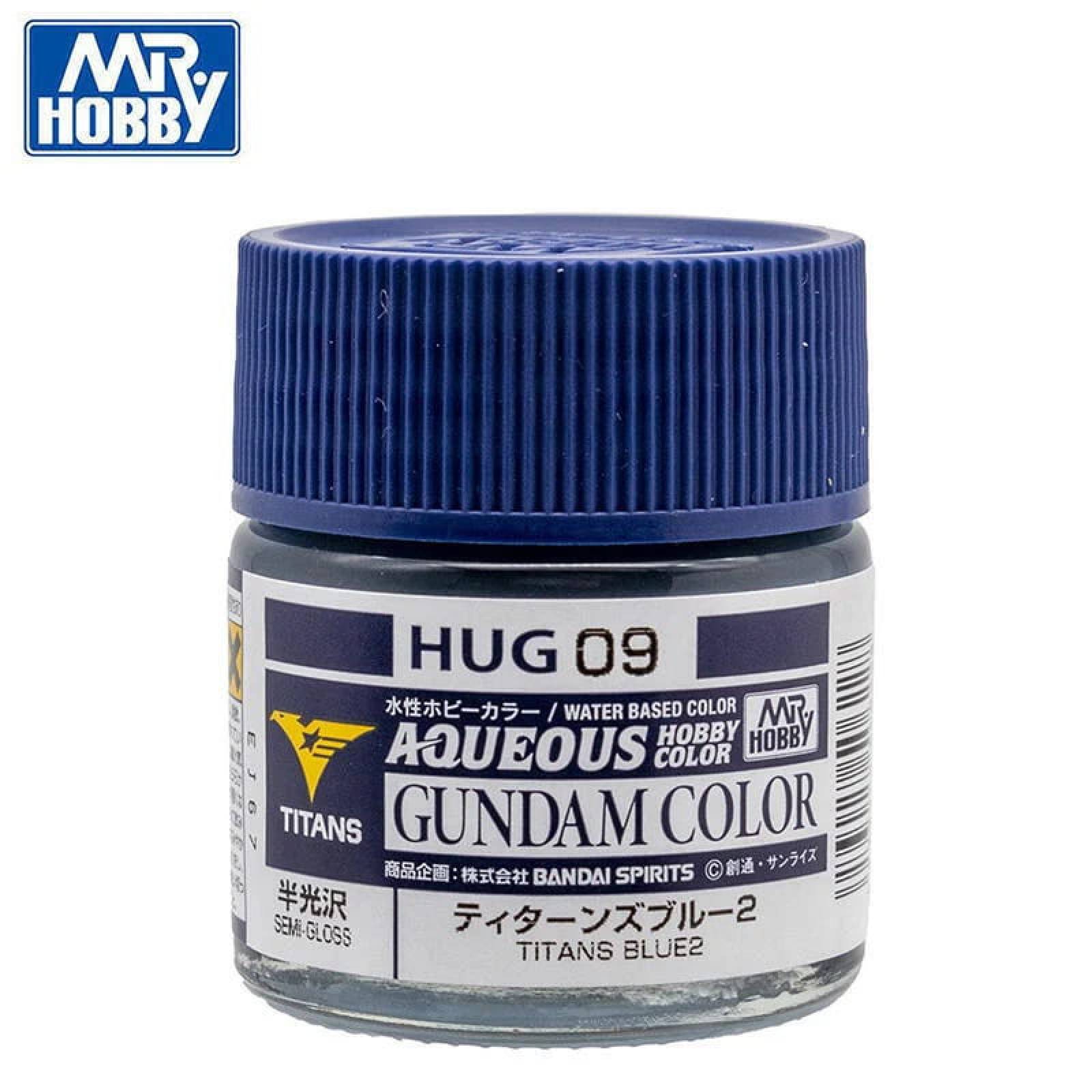 Mr. Hobby GSHUG09 Gundam Aqueous Color Titans Blue 2 / 10ml