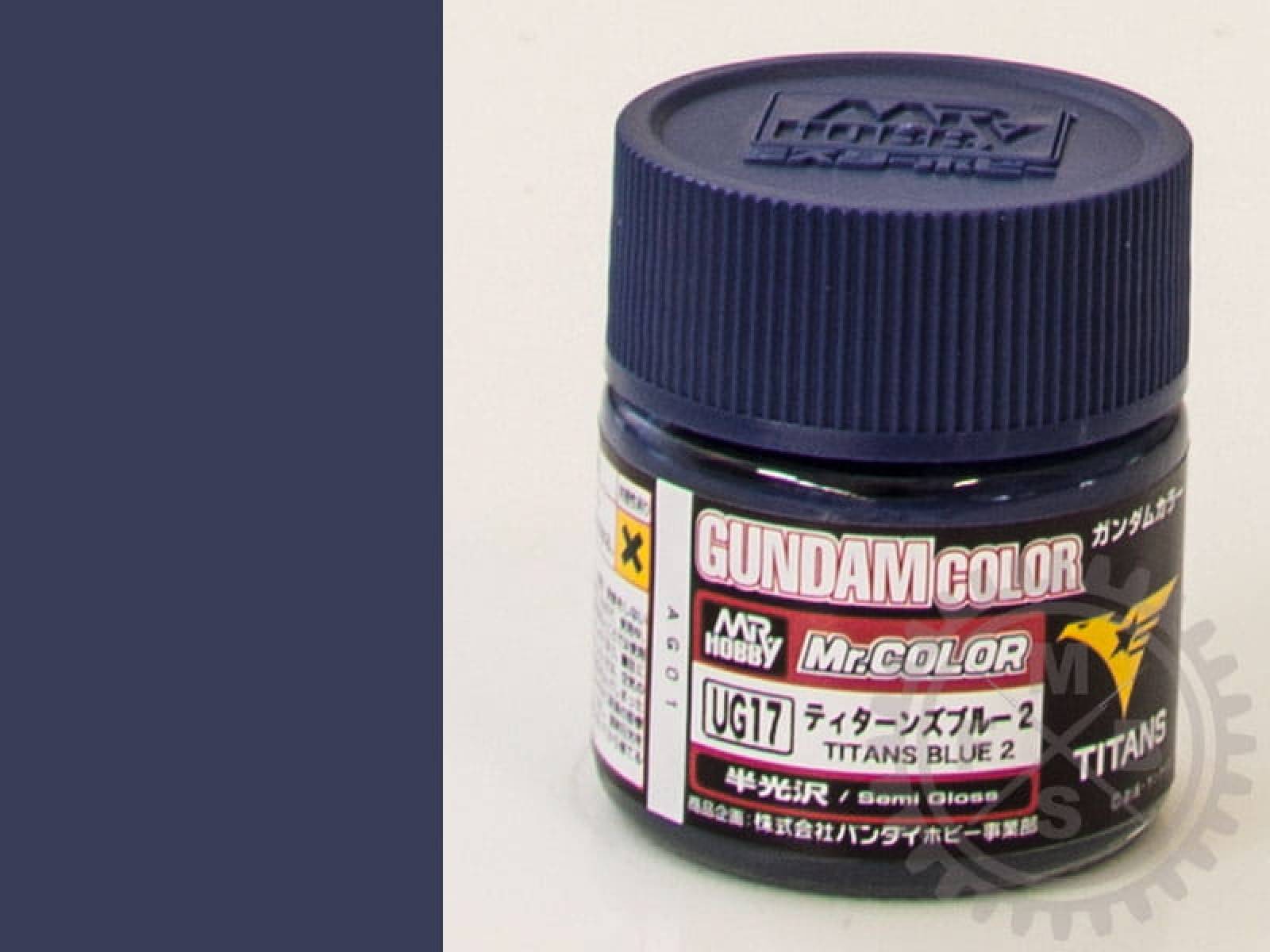 Gundam Color MS Titans Blue 2 / 10ml, Mr. Hobby, GSUG17
