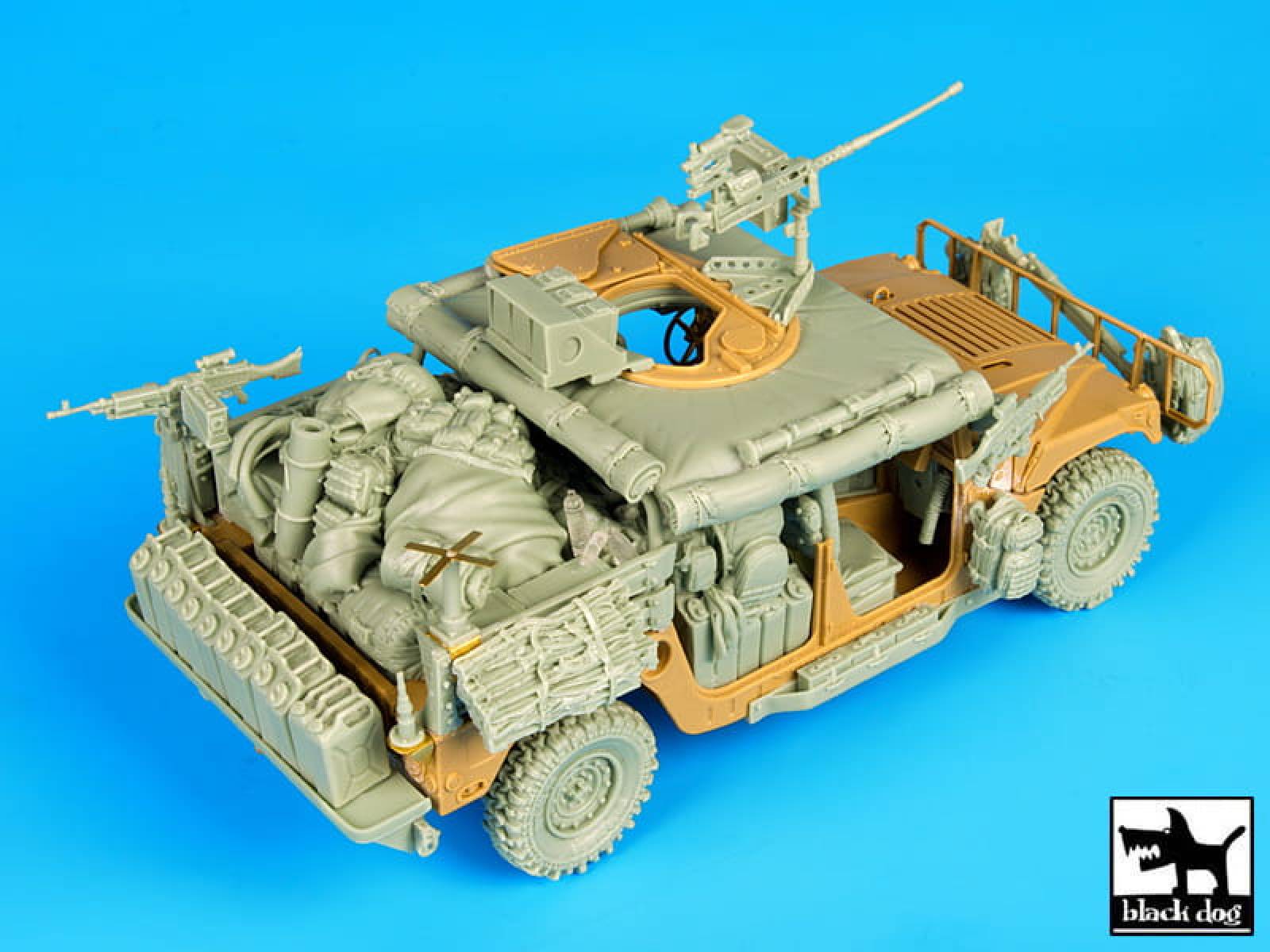 Black Dog BDOG35076 HUMVEE Special Forces Conversion Set (Tamiya) / 1:35