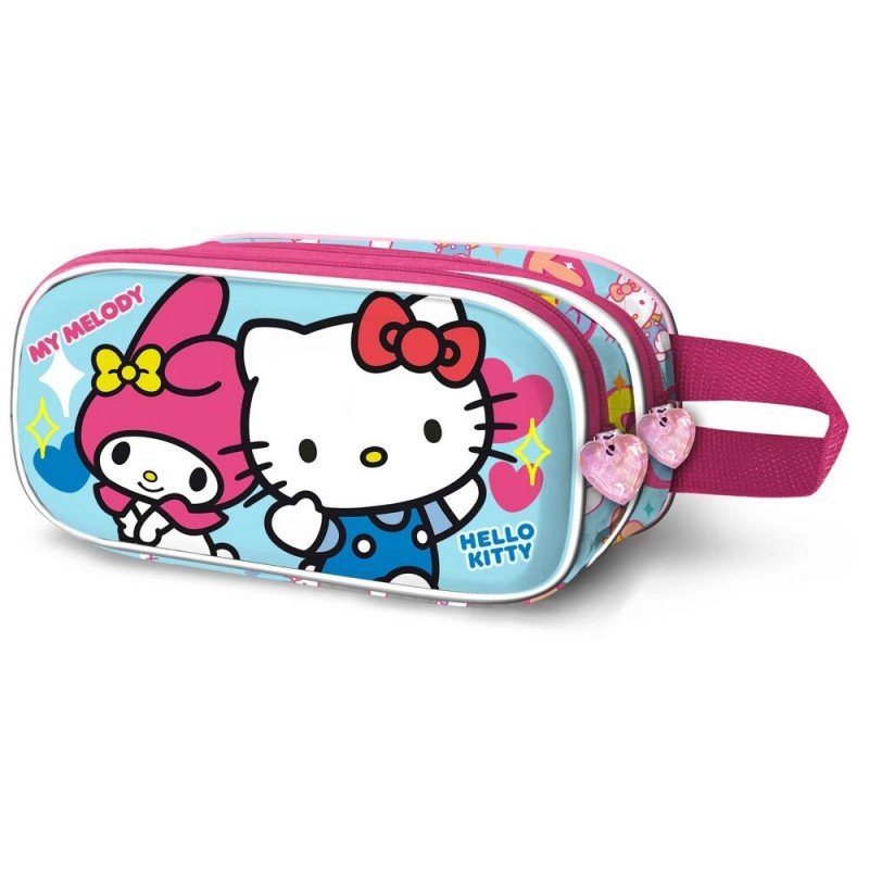 Karactermania 8445118085136 Hello Kitty Friendship 3D double pencil case
