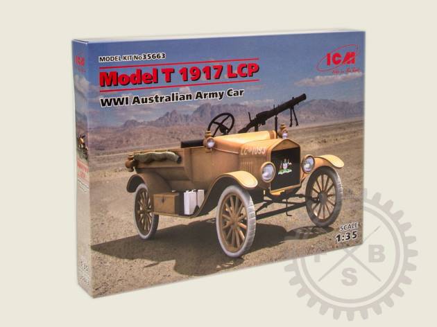 ICM ICM35663 Model T 1917 LCP,WWI Australian Army Car / 1:35