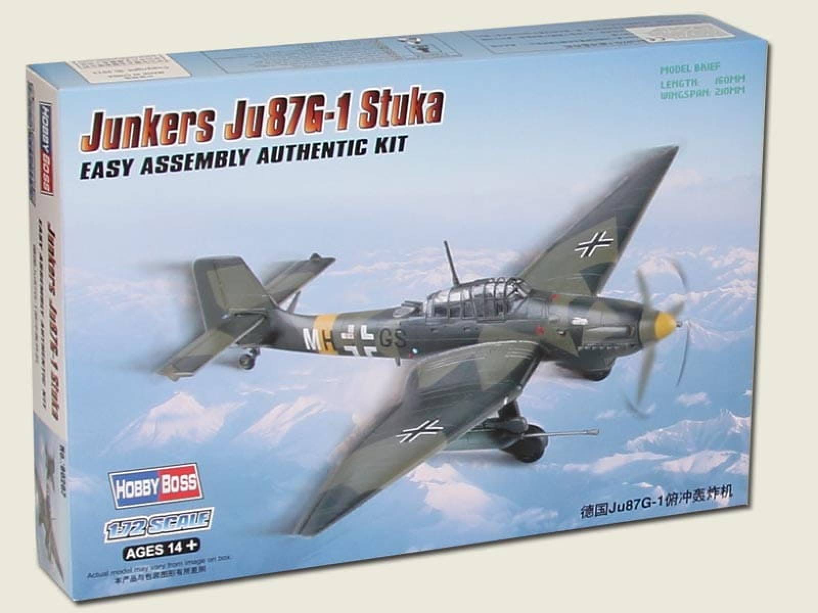 Junkers Ju-87G-1 Stuka / 1:72 --> Der Sockelshop - Modellbaushop | Der Sockelshop - Modelling Shop