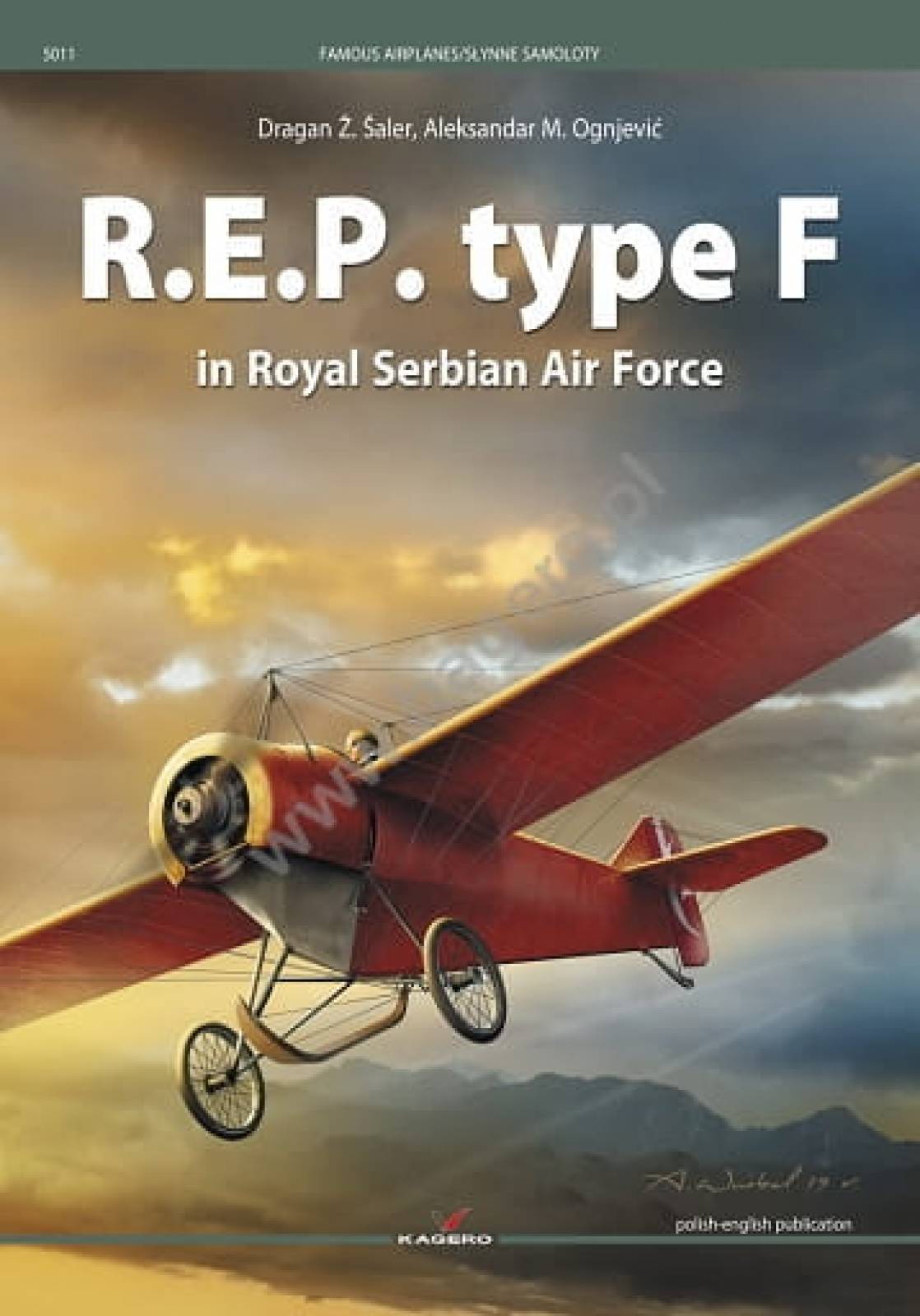 Kagero KAG5011 Kagero Famous Airplanes: R.E.P. type F in Royal Serbian Air Force