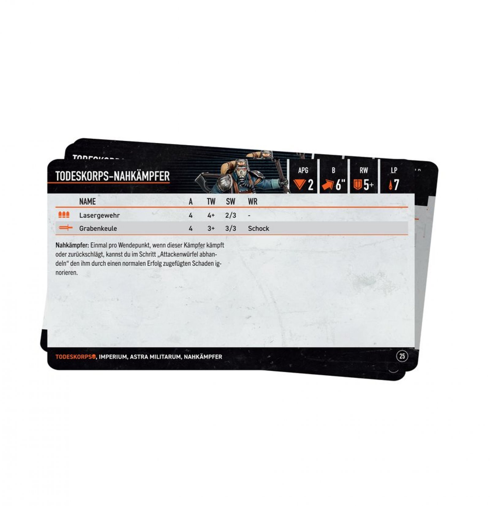 Games Workshop GW-103-57 Kill Team: Todeskorps – Datenk