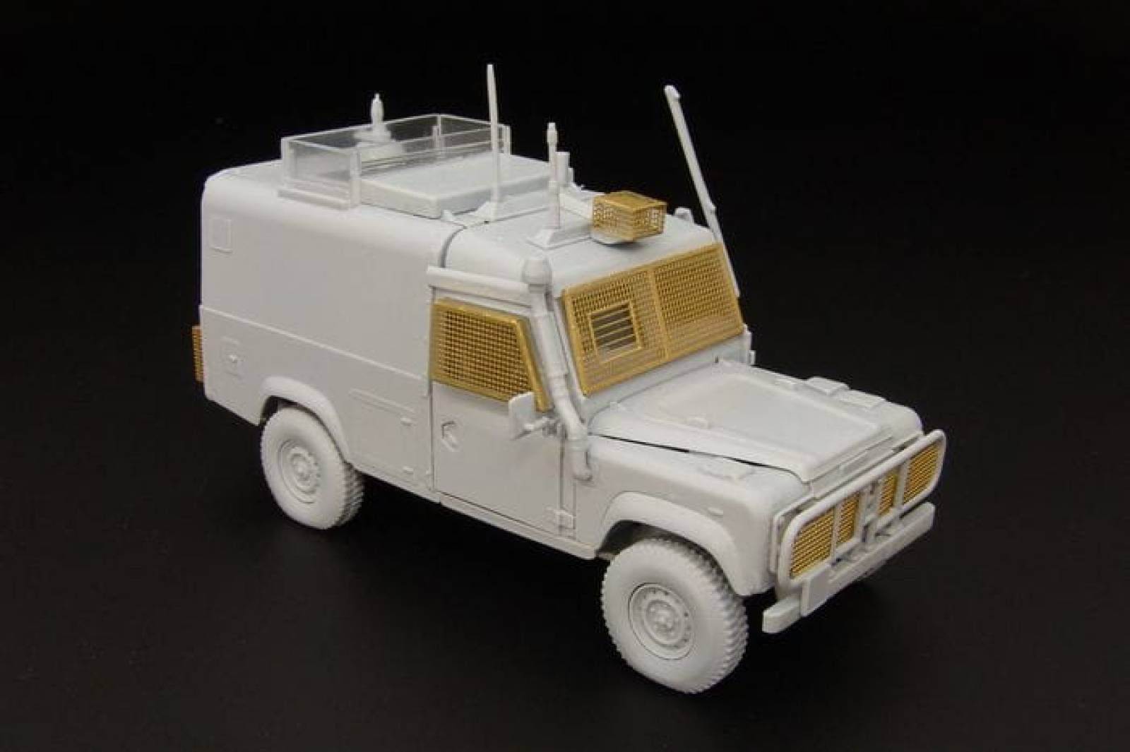 Hauler HLX48335 Land Rover Snatch grills/mesh - Airfix - / 1:48