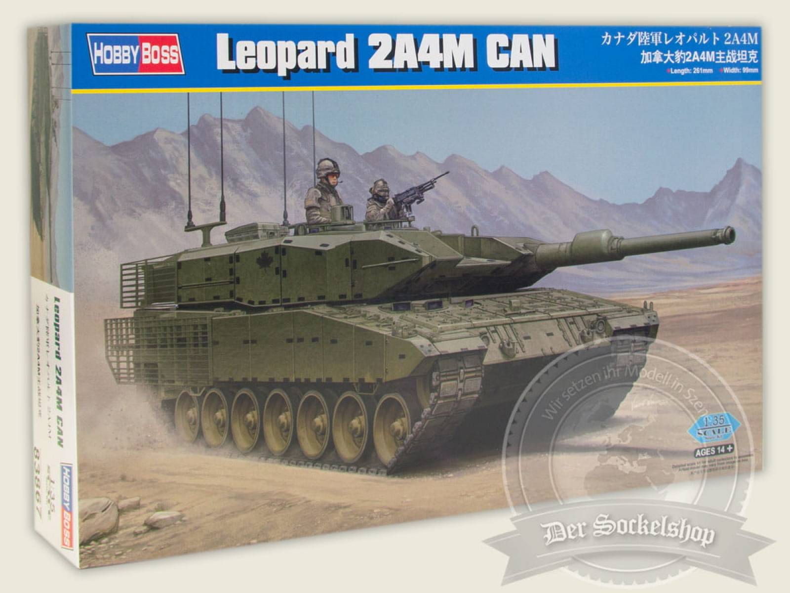 Leopard 2A4M CAN / 1:35 --> Der Sockelshop - Modellbaushop | Der ...