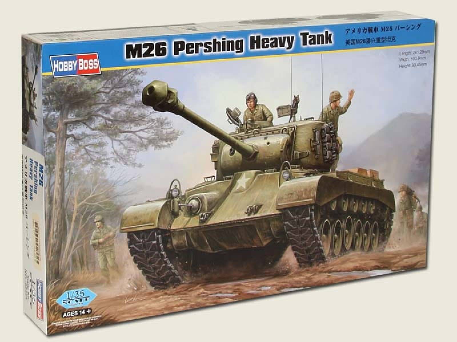 M26 Pershing Heavy Tank / 1:35 --> Der Sockelshop - Modellbaushop | Der ...