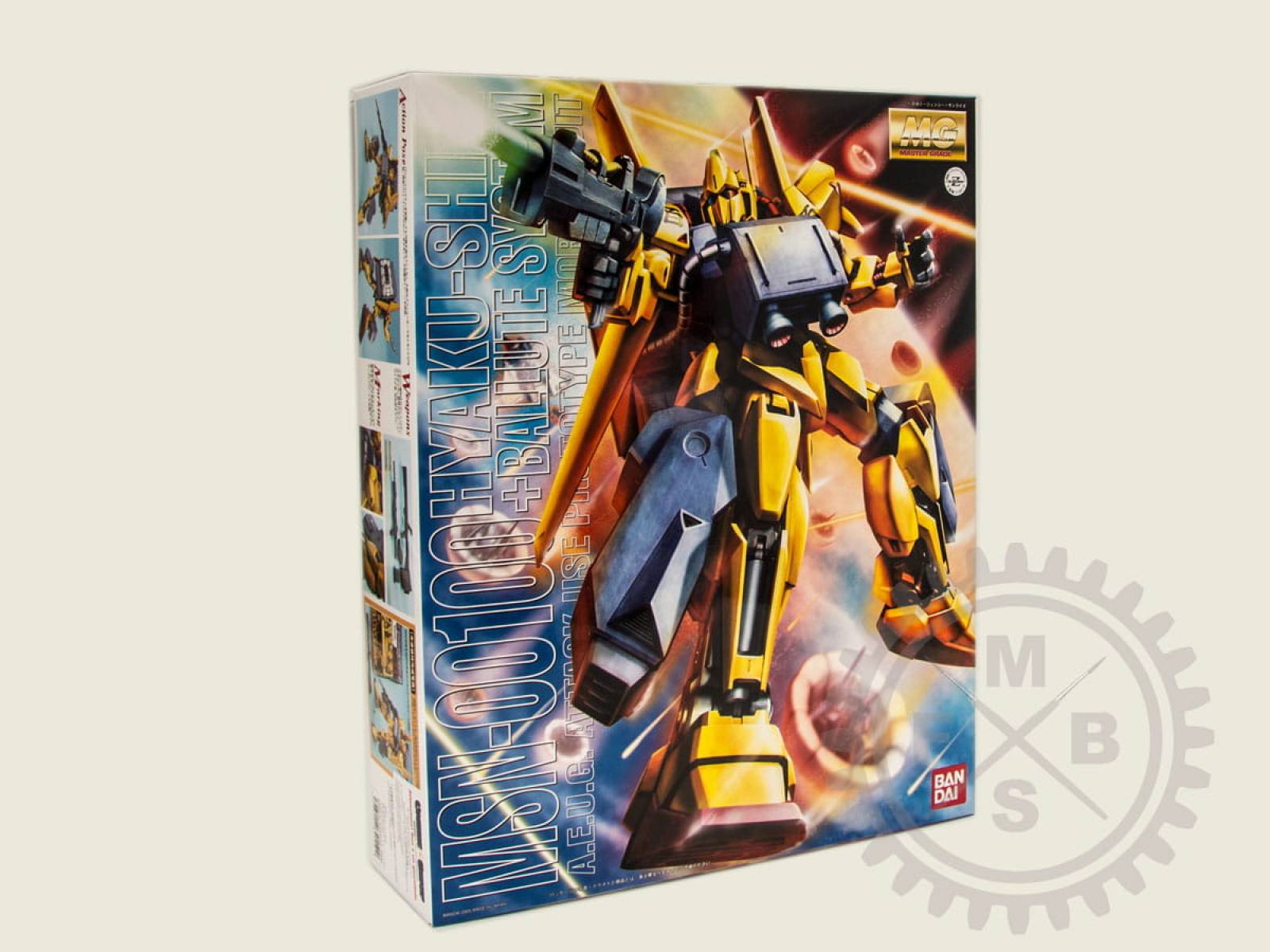 Bandai 4543112341129 MG MSN-00100 HYAKU-SHIKI + BALLUTE SYSTEM / 1:100