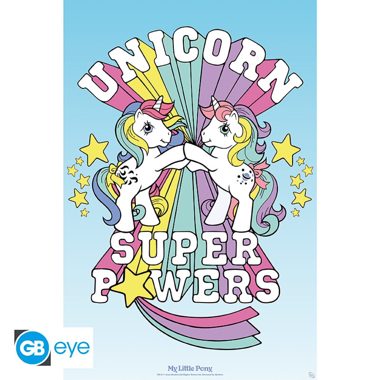 ABYstyle GBYDCO540 MY LITTLE PONY - Poster – UNICORN SUPER POWERS (91.51)