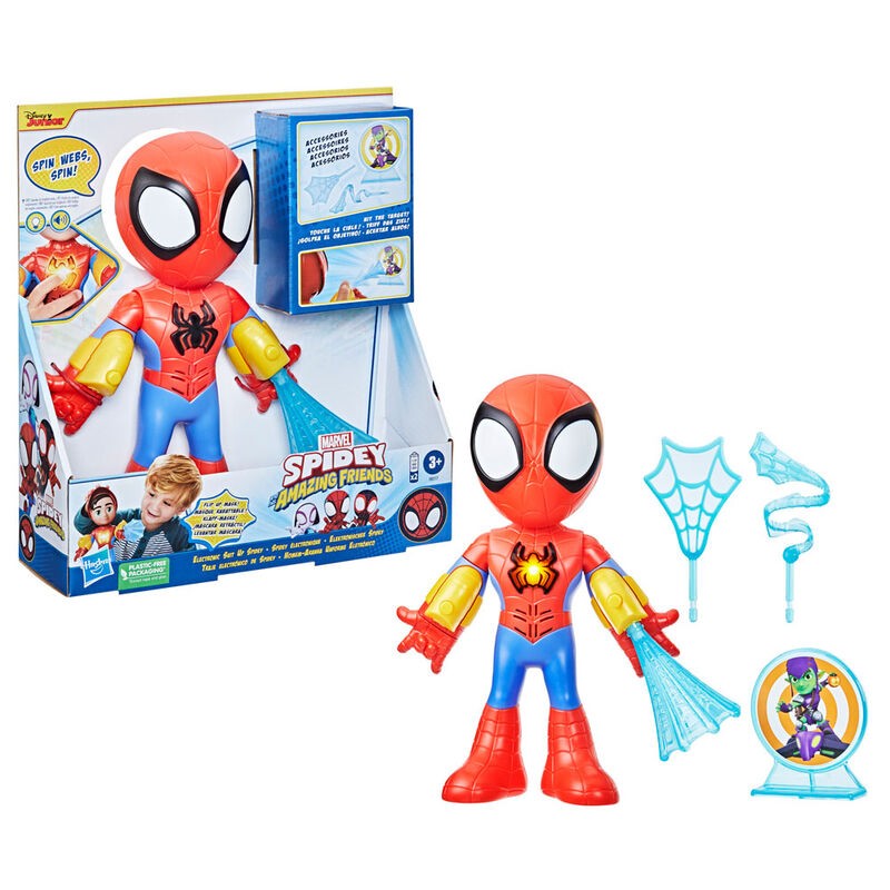 Hasbro 5010996141897 Marvel Spidey Amazing Friends Spidey electronic ...