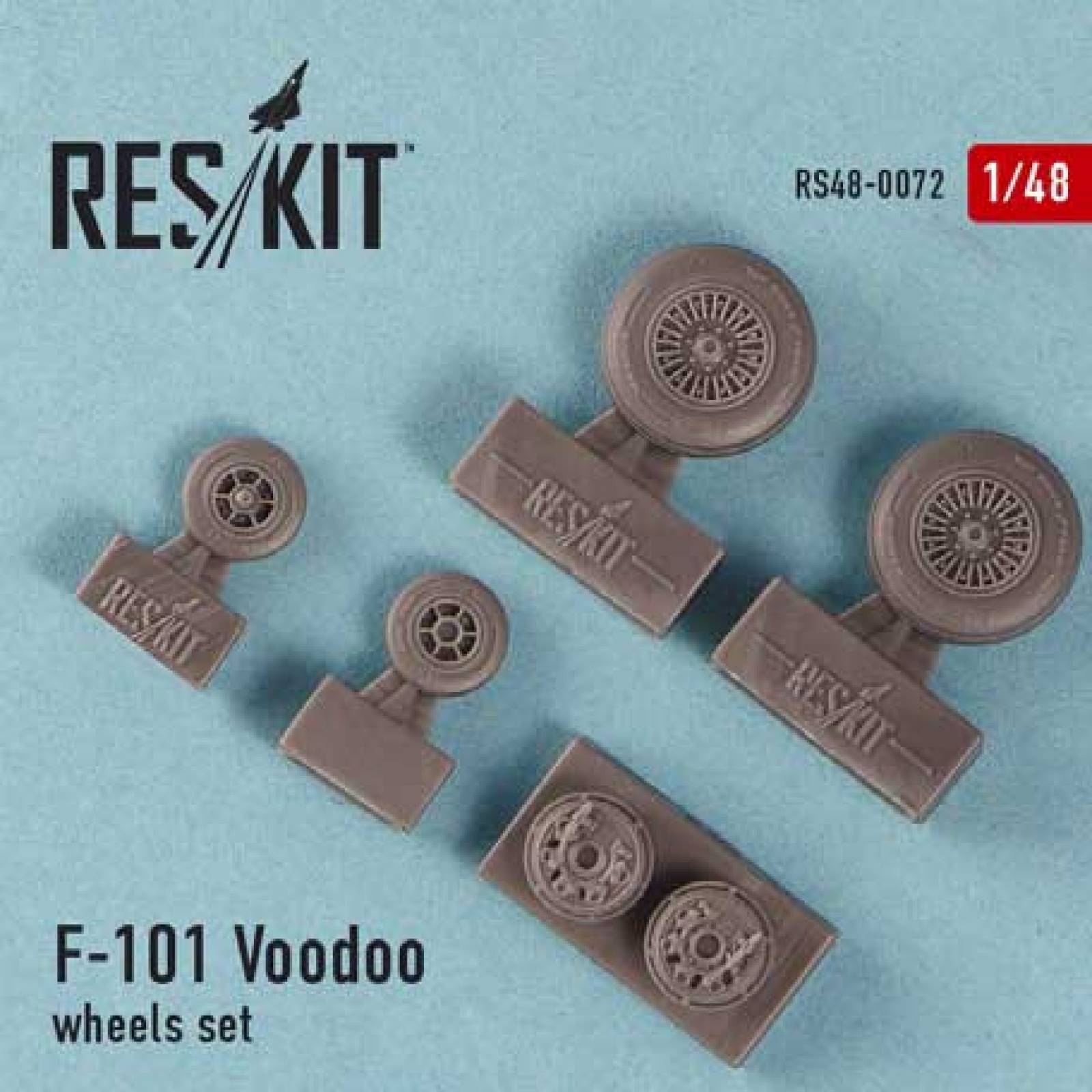 Reskit RS480072 McDonnell F-101 Voodoo wheels set / 1:48