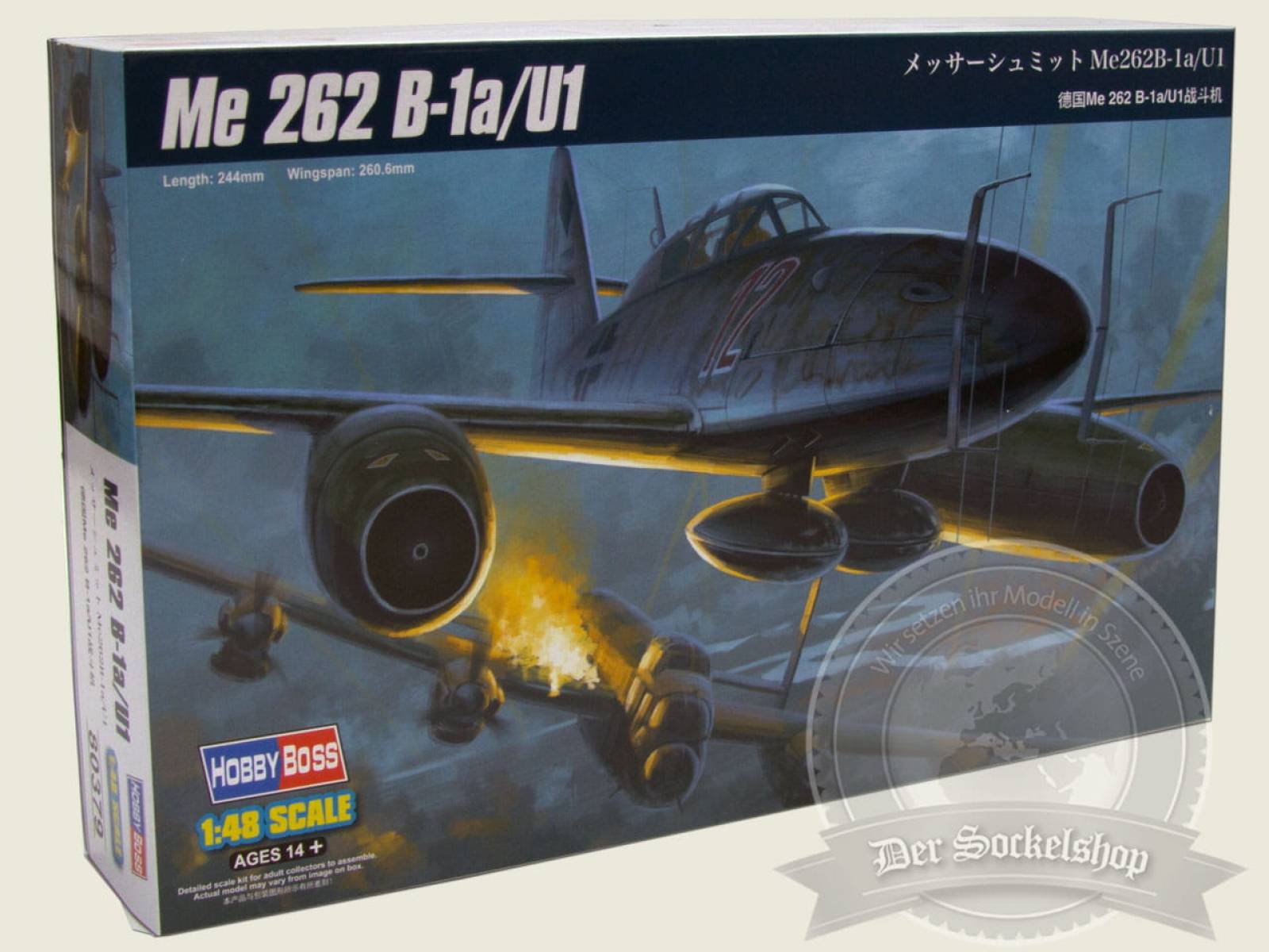 Hobby Boss HB80379 Messerschmitt Me 262 B-1a/U1 / 1:48