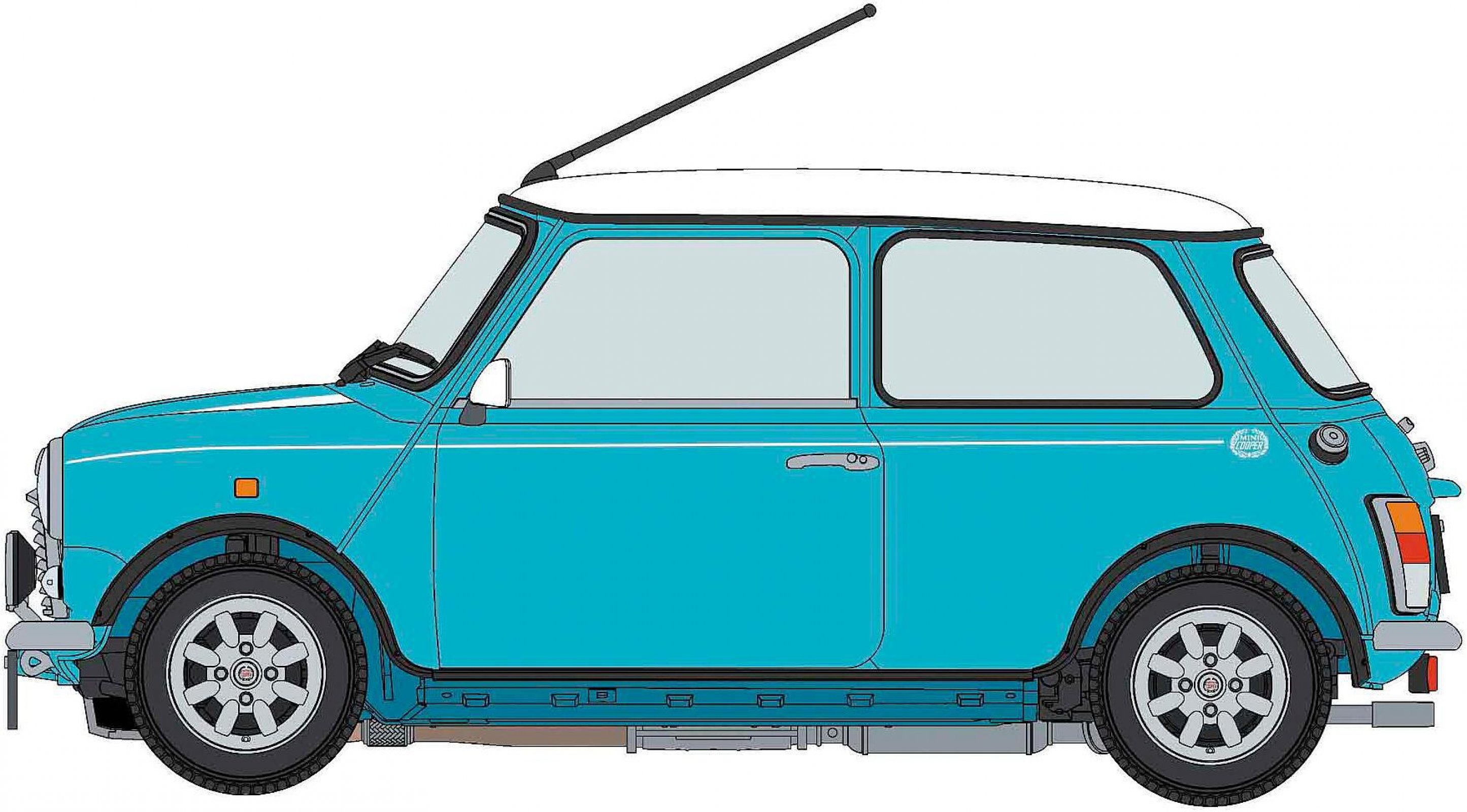 Hasegawa HAS20721 Mini Cooper Heritage Collection 1997