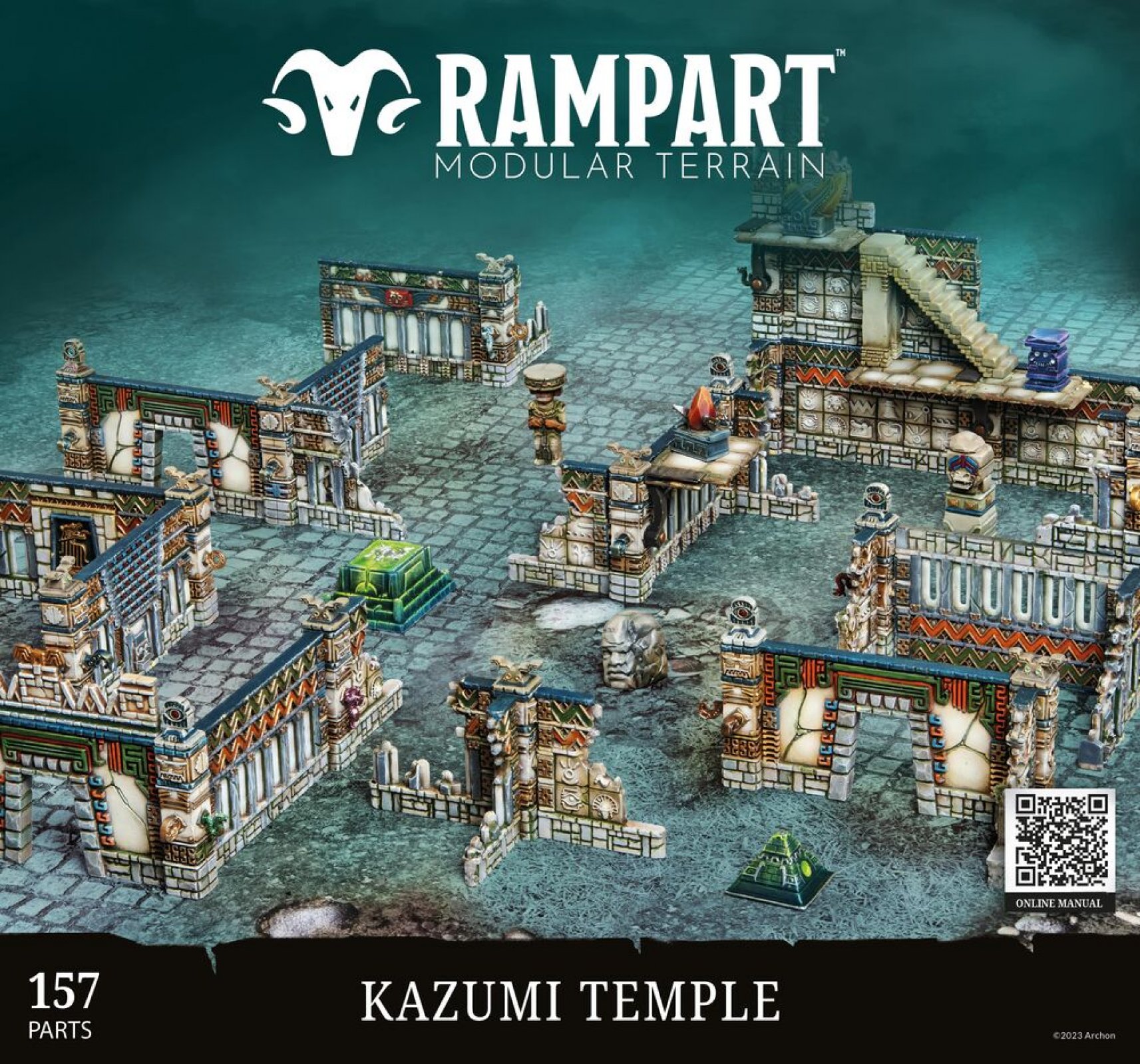 Archon Studio RAM0005 Modular Terrain: KAZUMI TEMPLE