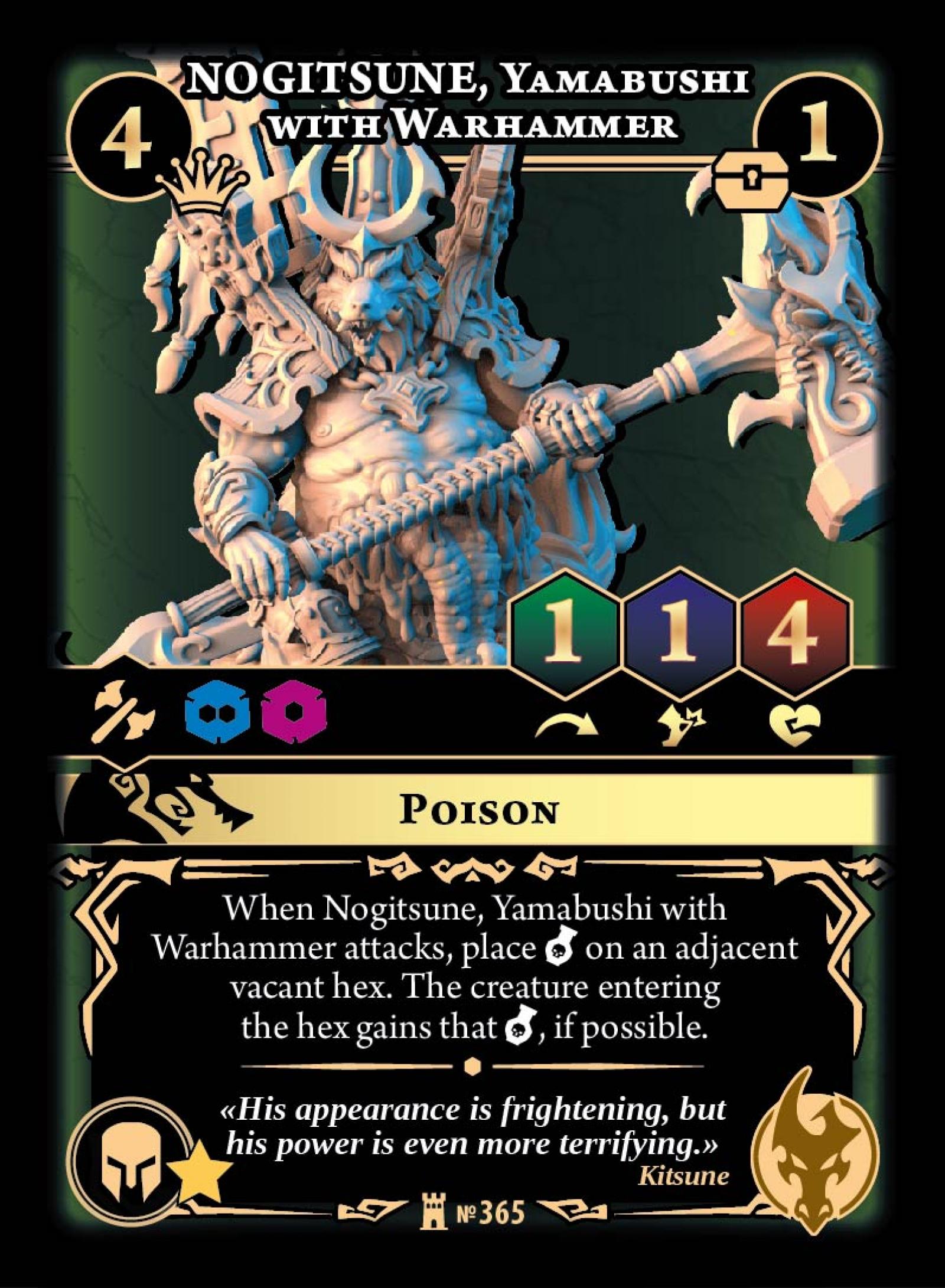 Nogitsune, Yamabushi with Warhammer