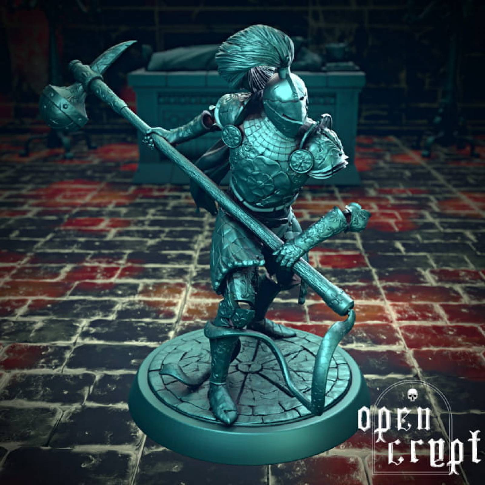 TPK Lab TPKL0160 Open Crypt - Guardian Armor - damaged