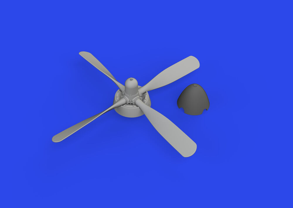 Eduard ED672362 P-51D HAMILTON STANDARD PROPELLER UNCUFFED PRINT 1/72