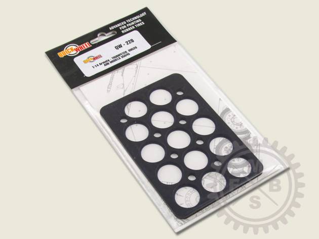 Quick Wheel Mask QW220 Rad-Lackierschablone: T-14 Armata - Trumpeter ...