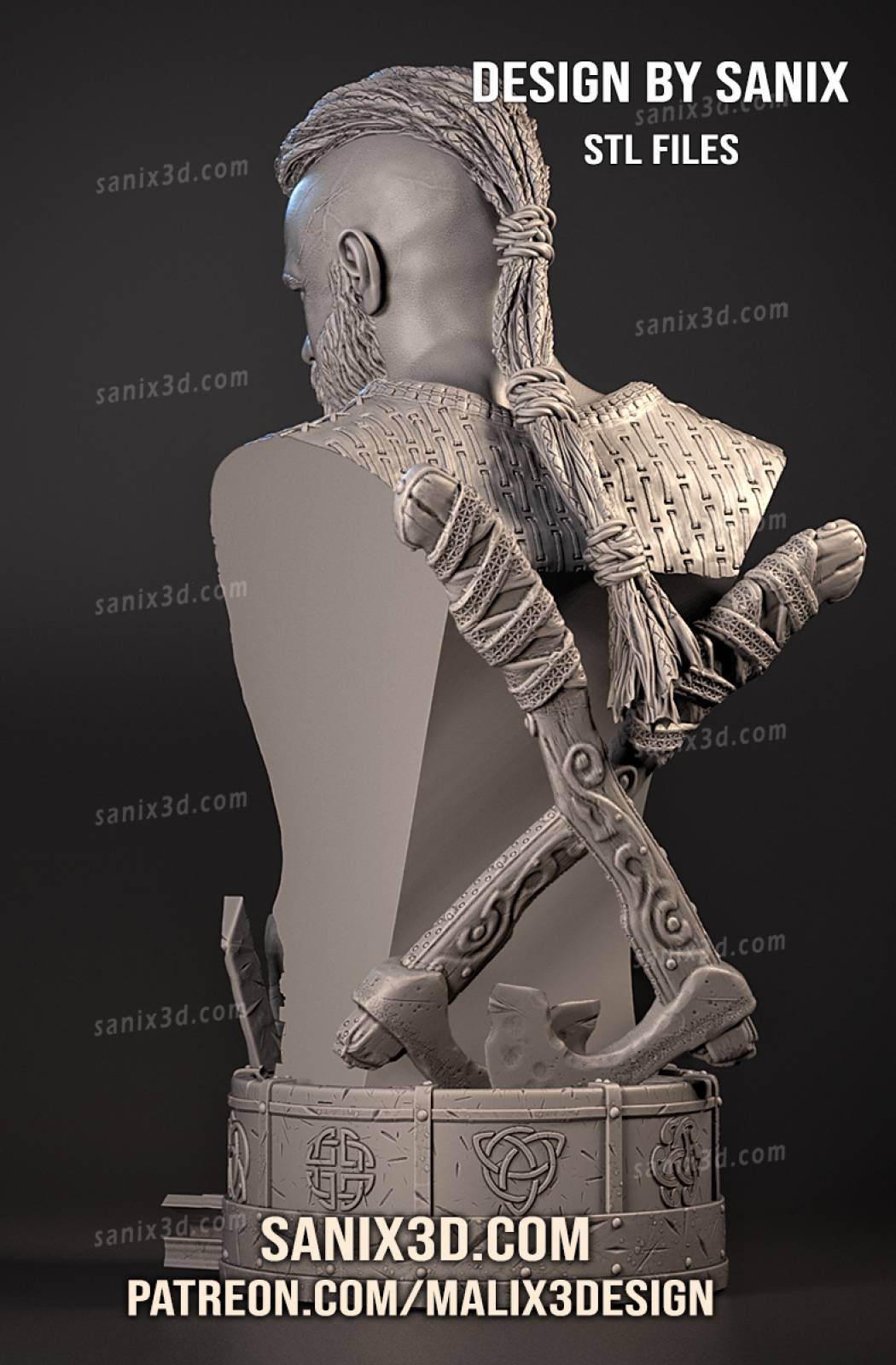 Sanix SANIX0007 Ragna (VIKING) Bust (Fanart)