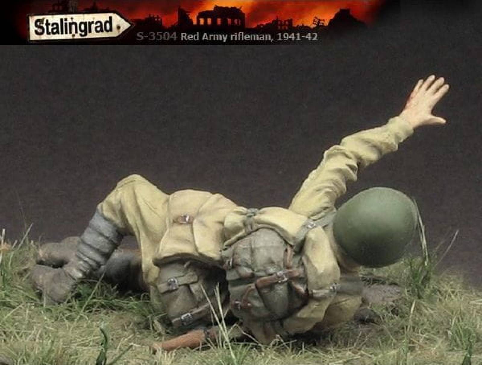 Stalingrad STG3504 Red Army Rifleman, 1941-42 / 1:35
