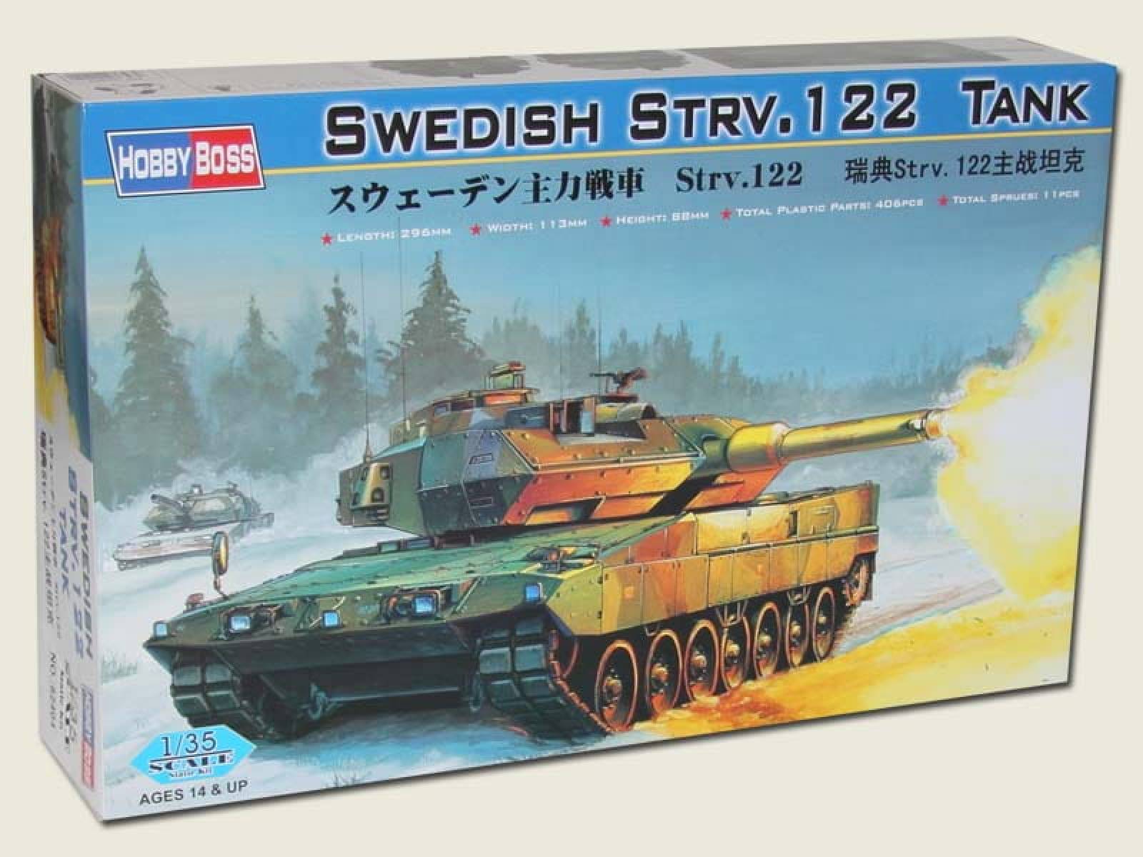STRV 122 Tank (Sweden) / 1:35 --> Der Sockelshop - Modellbaushop | Der ...