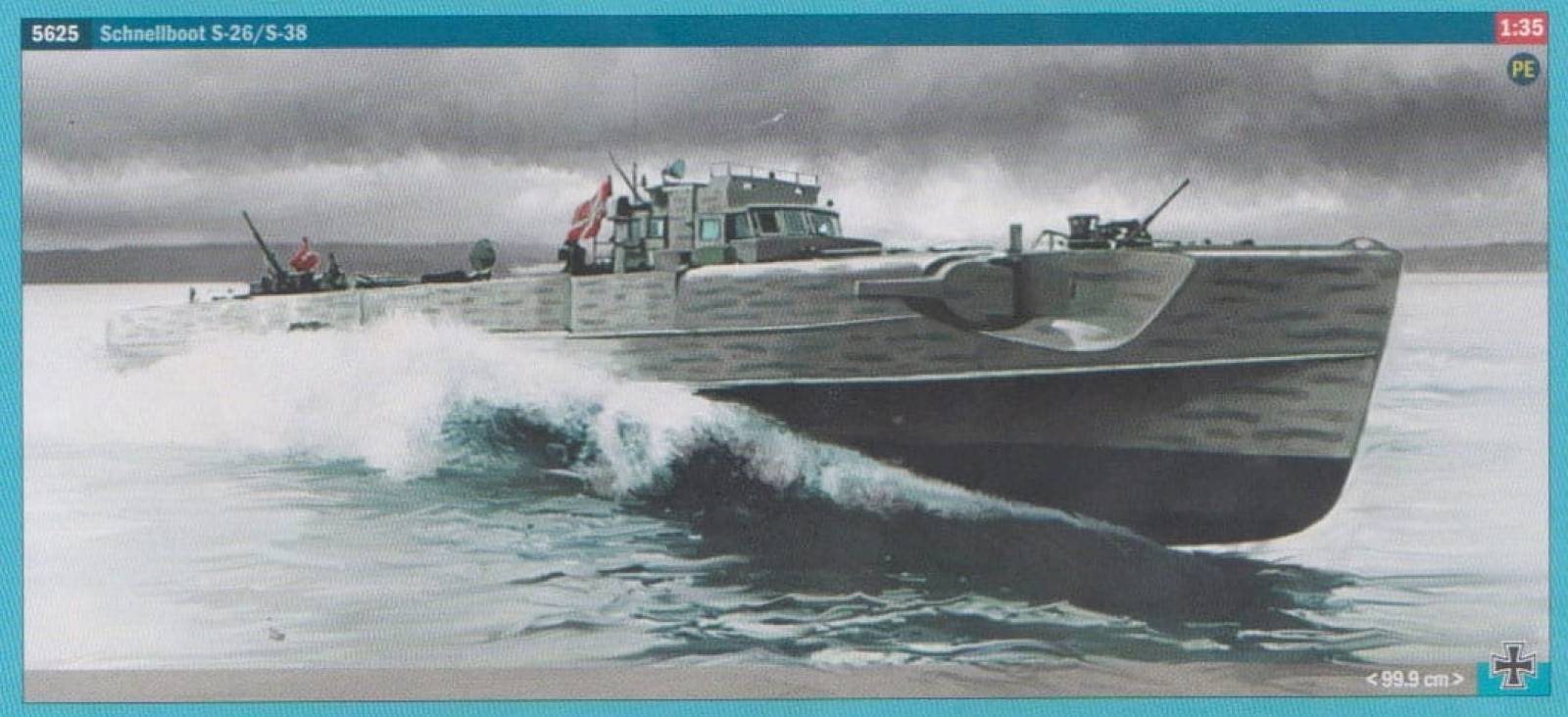 Italeri ITA5625 Schnellboot S-26 / S-38 / 1:35