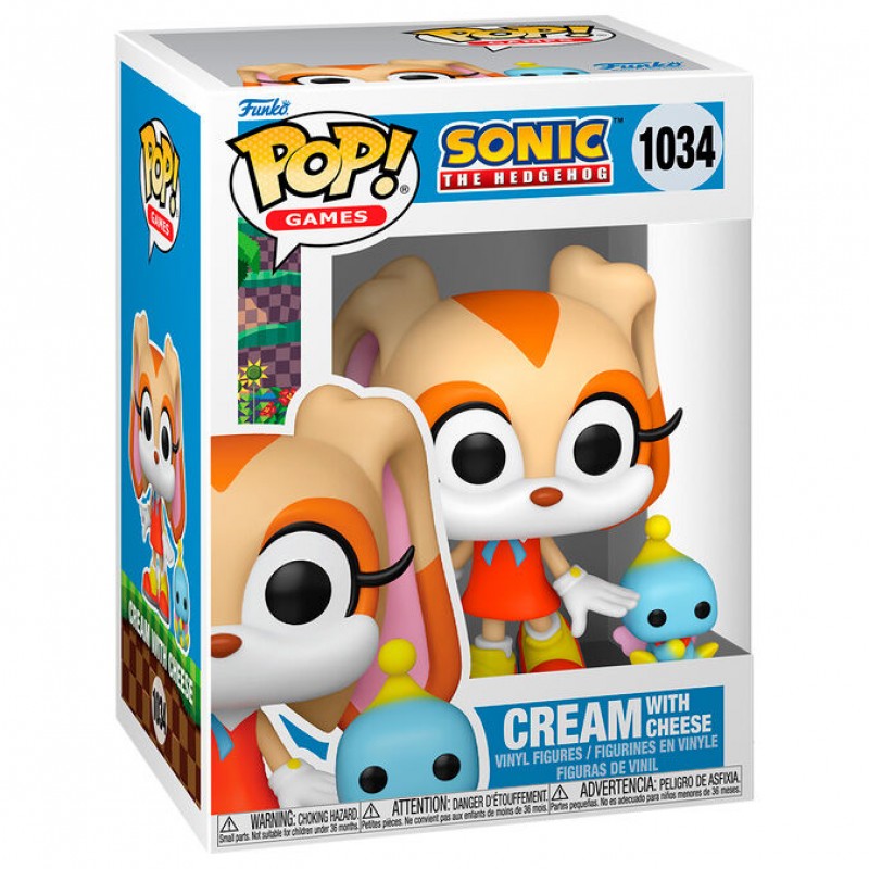 Funko 889698803076 Sonic The Hedgehog Cream with Cheese