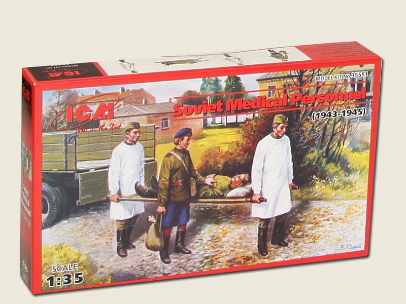 ICM ICM35551 Soviet Medical Personnel 1943-45 / 1:35