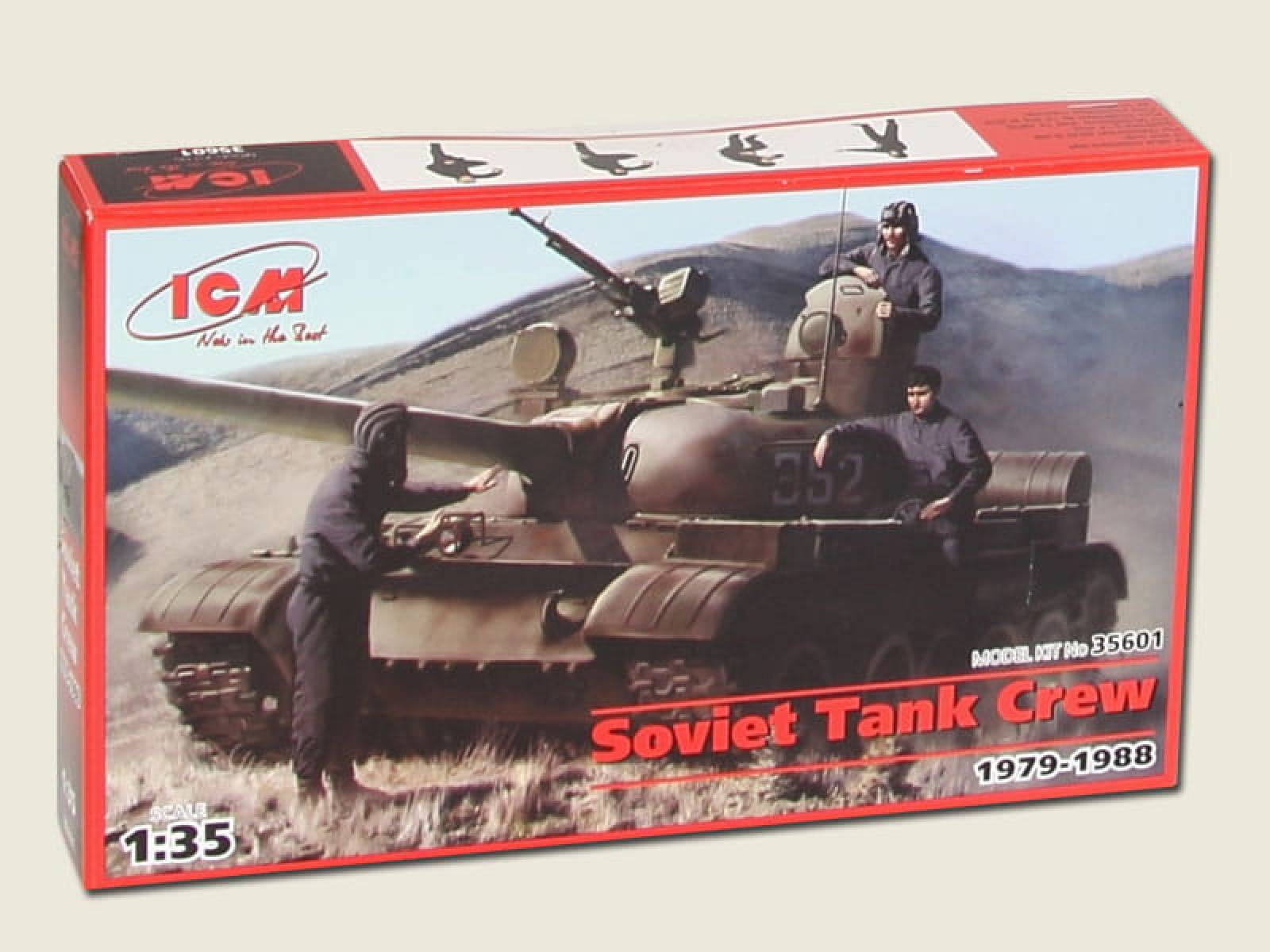 ICM ICM35601 Soviet modern Tank Crew (1979-1988) / 1:35