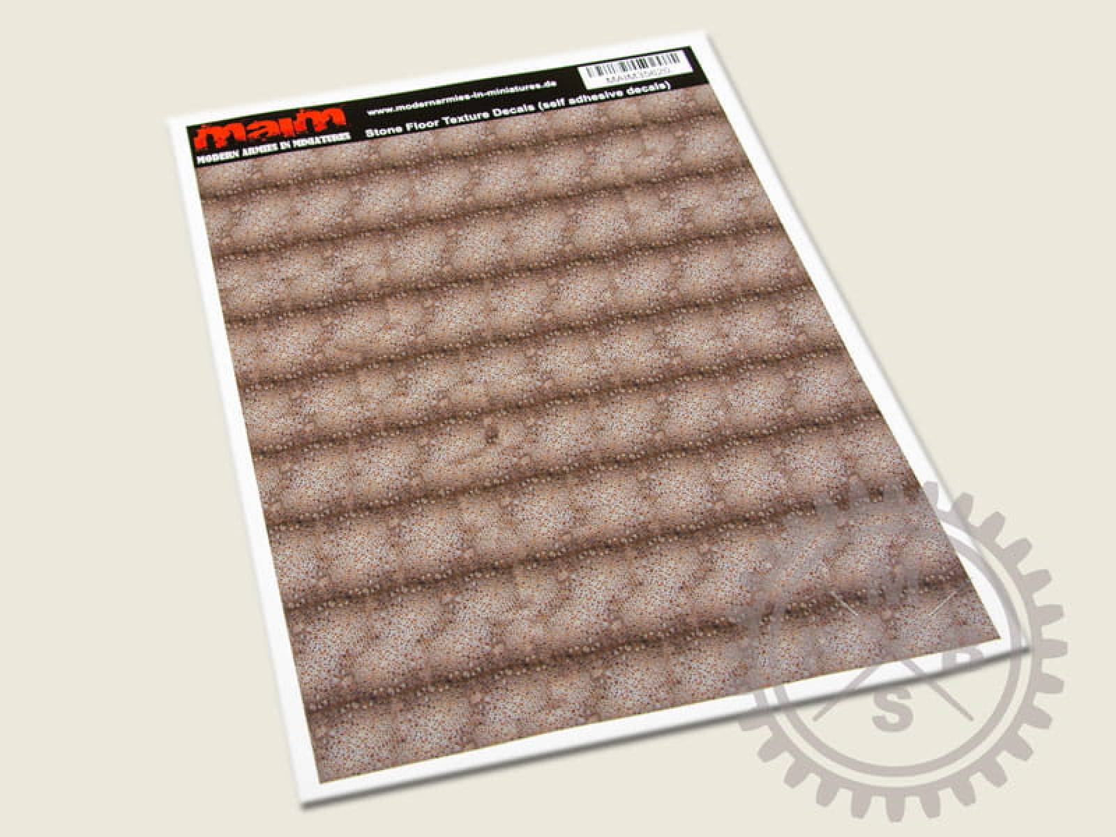 Modern Armies in Miniatures MAIM35620 Stone Floor Texture Decals - self ...