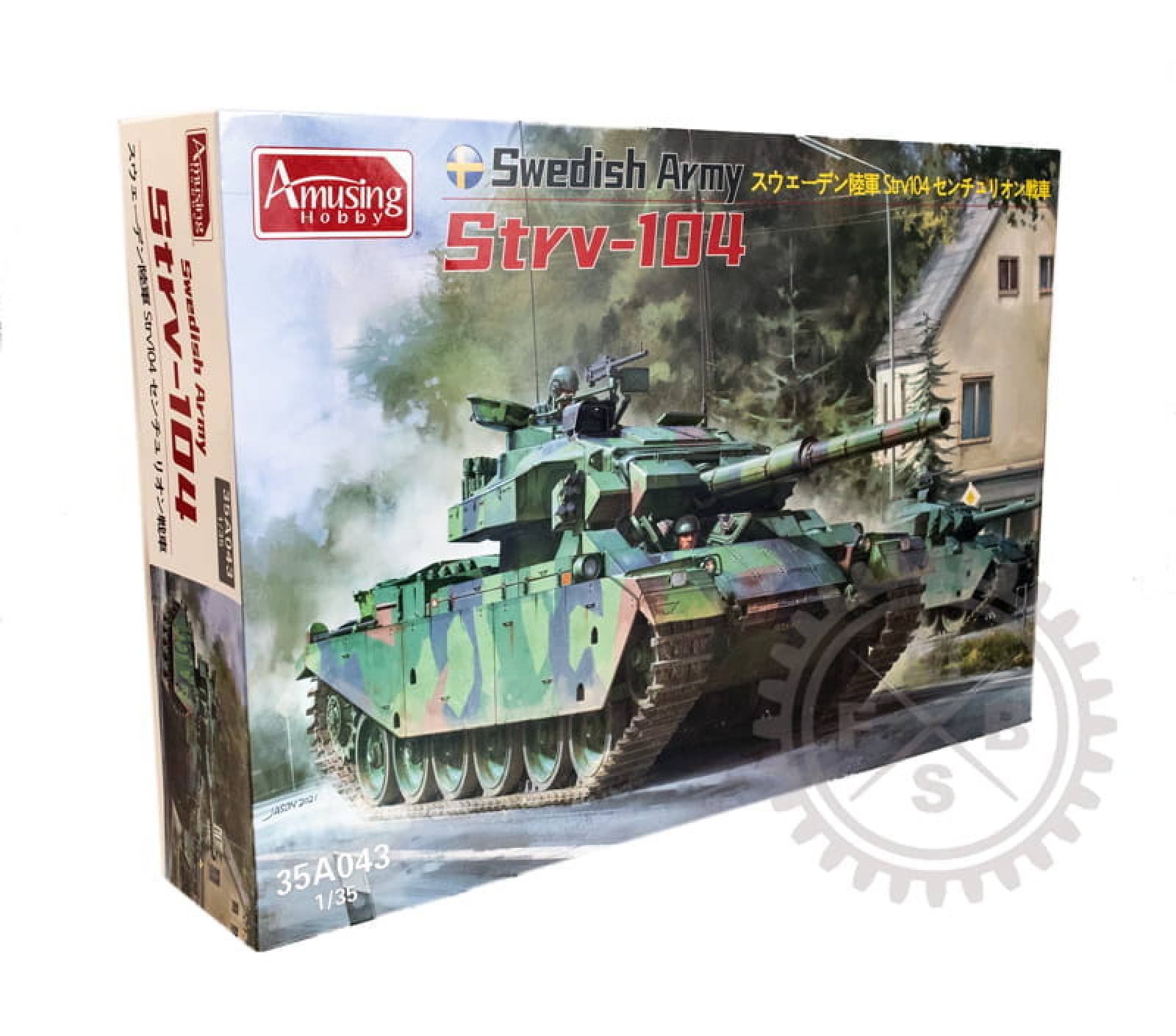 Amusing Hobby AH-35A043 Swedish Army Strv.104 / 1:35