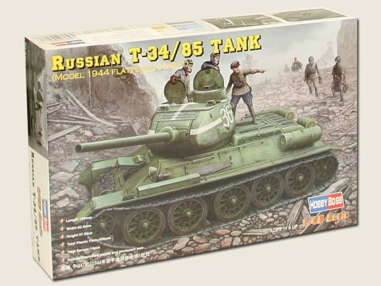 Hobby Boss HB84807 T-34-85 Model 1944 / 1:48