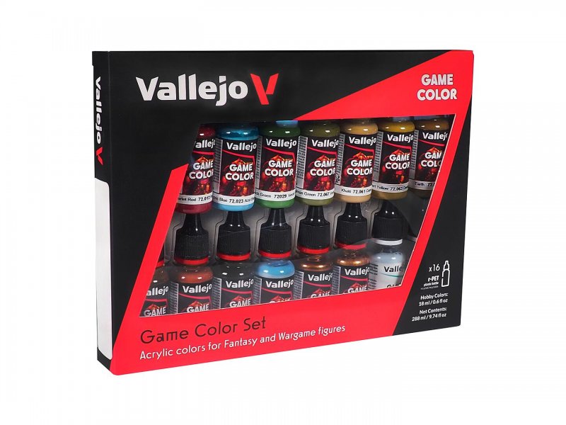 Vallejo GA72188 Vallejo Game Color: Farb-Set Specialist (16x18ml)