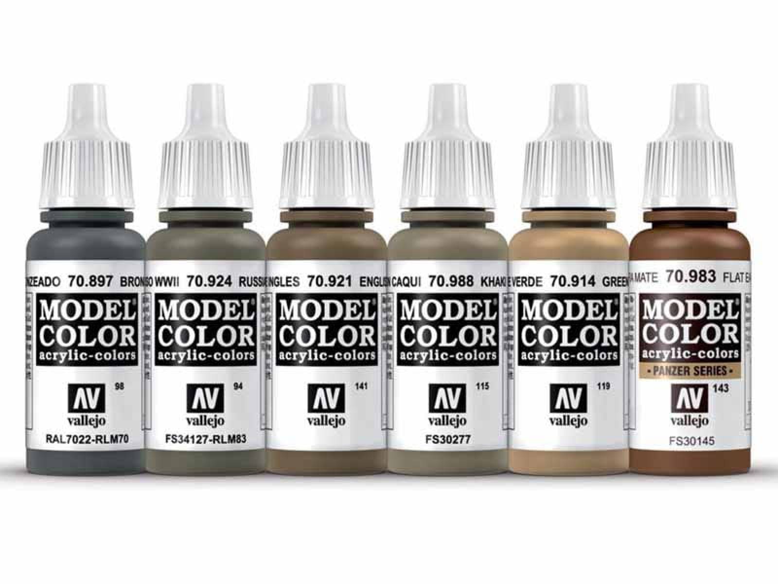 Vallejo VA70204 Vallejo Model Color: WWII British Armour & Infantry ...