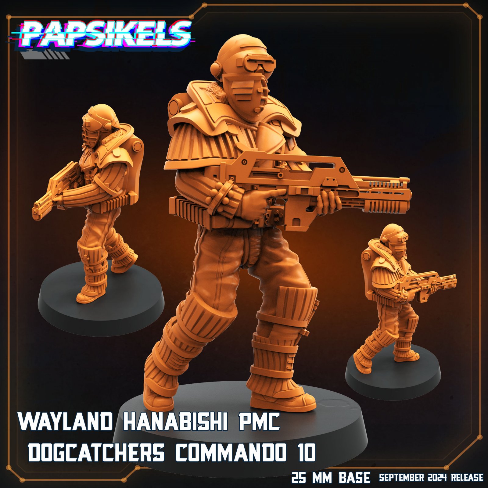 WAYLAND HANABISHI PMC DOGCATCHERS COMMANDO #10