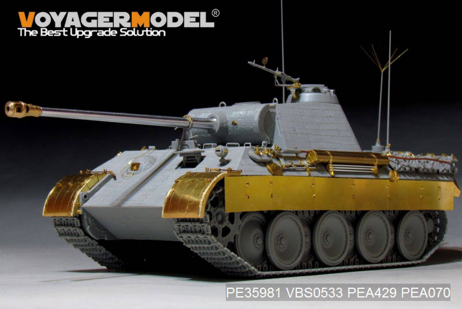 Voyagermodels PE35981 WWII German Panther A Tank Basic?For TAKOM) / 1:35