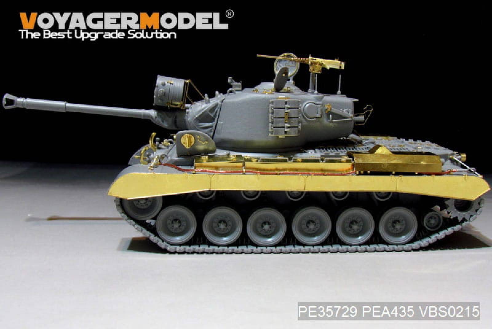 Voyagermodels PEA435 WWII US Army M46 Patton Tank side skirts and ...